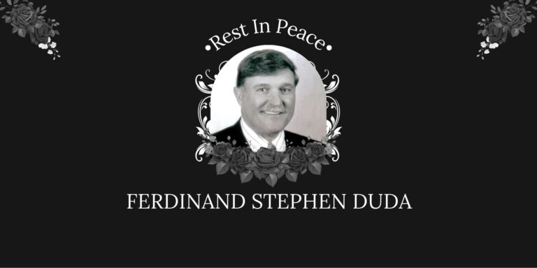 Former DUDA CEO Ferdinand Stephen Duda Passes Away at 84, Leaving a ...